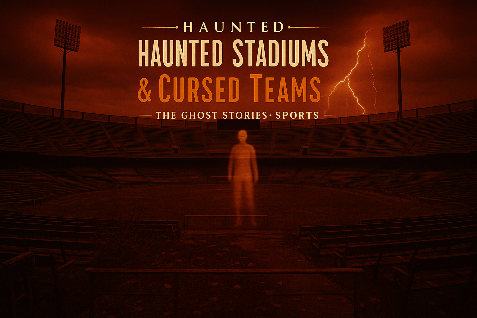 Sports Ghost Stories: Haunted Stadiums and Cursed Teams - K-SPORTWEAR
